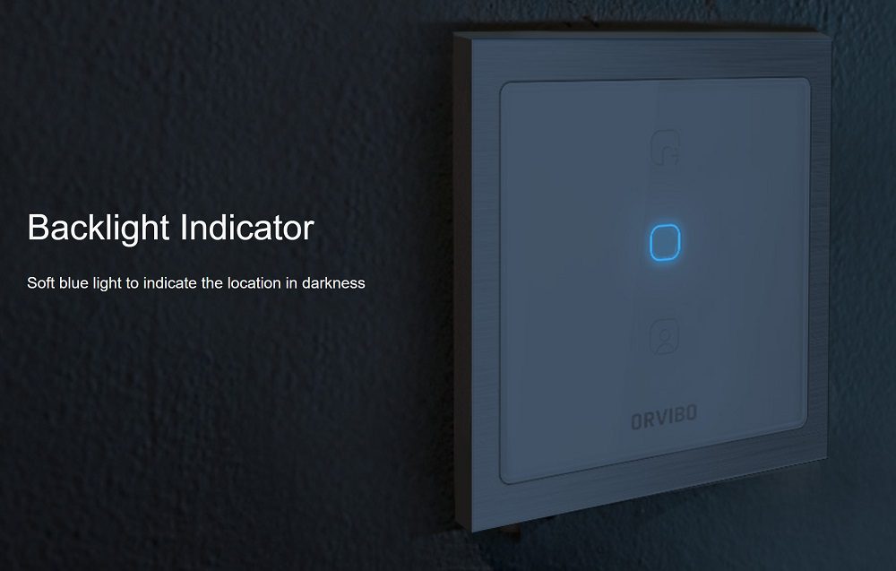 کلید هوشمند Orvibo تک-پل مدل Aurora | ریل اسمارت